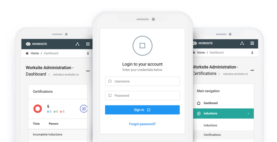 Health and Safety Induction Software Solution - Worksite NZ